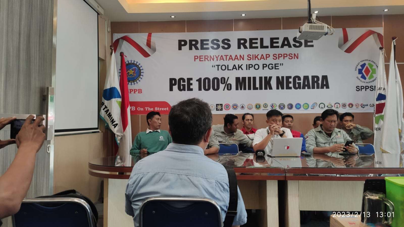 Serikat Pekerja Pertamina Sepuluh November Tolak Privatisasi IPO PGE ... Serikat Pekerja Pertamina Sepuluh November Tolak Privatisasi IPO PGE ...