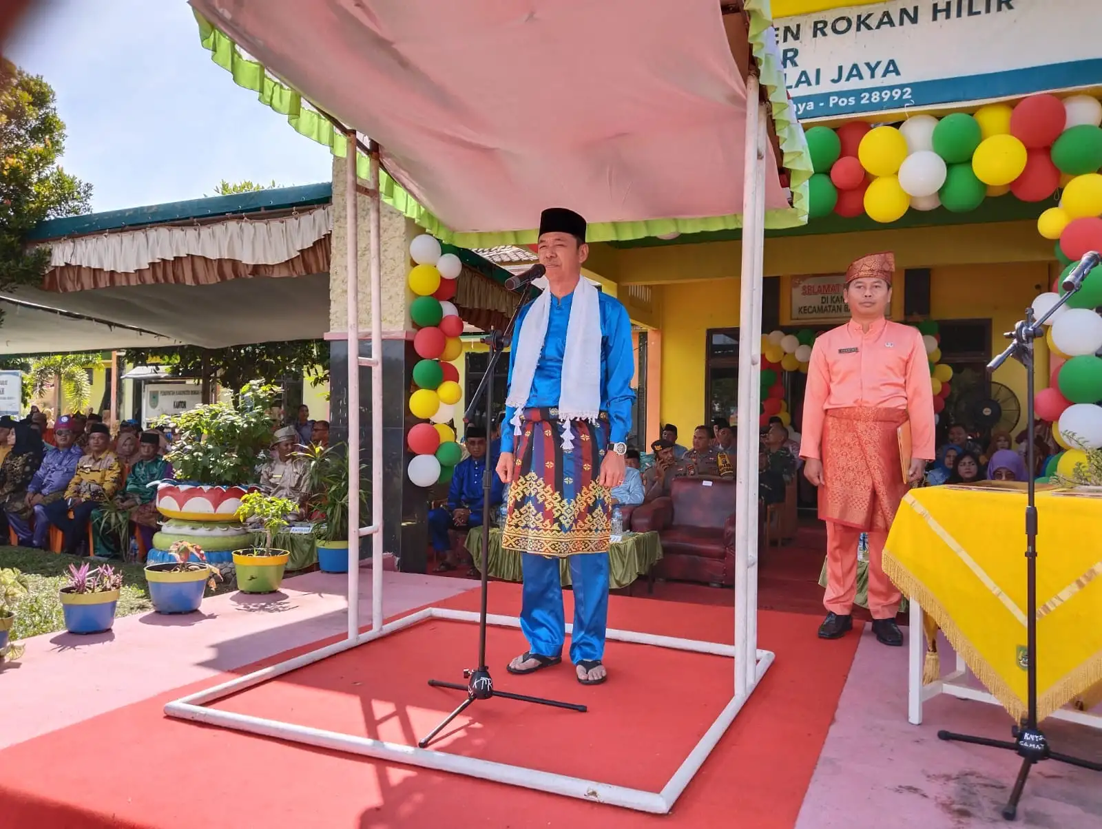 Risben Nduari Dampingi Bupati Rohil Pada Peringatan Hari Jadi Kecamatan ...