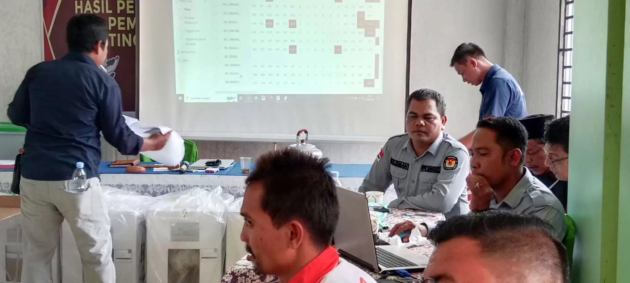 PPK Bangko Gelar Rapat Pleno Terbuka Rekapitulasi Hasil Perhitungan Perolehan Suara Pemilu 2024 ...
