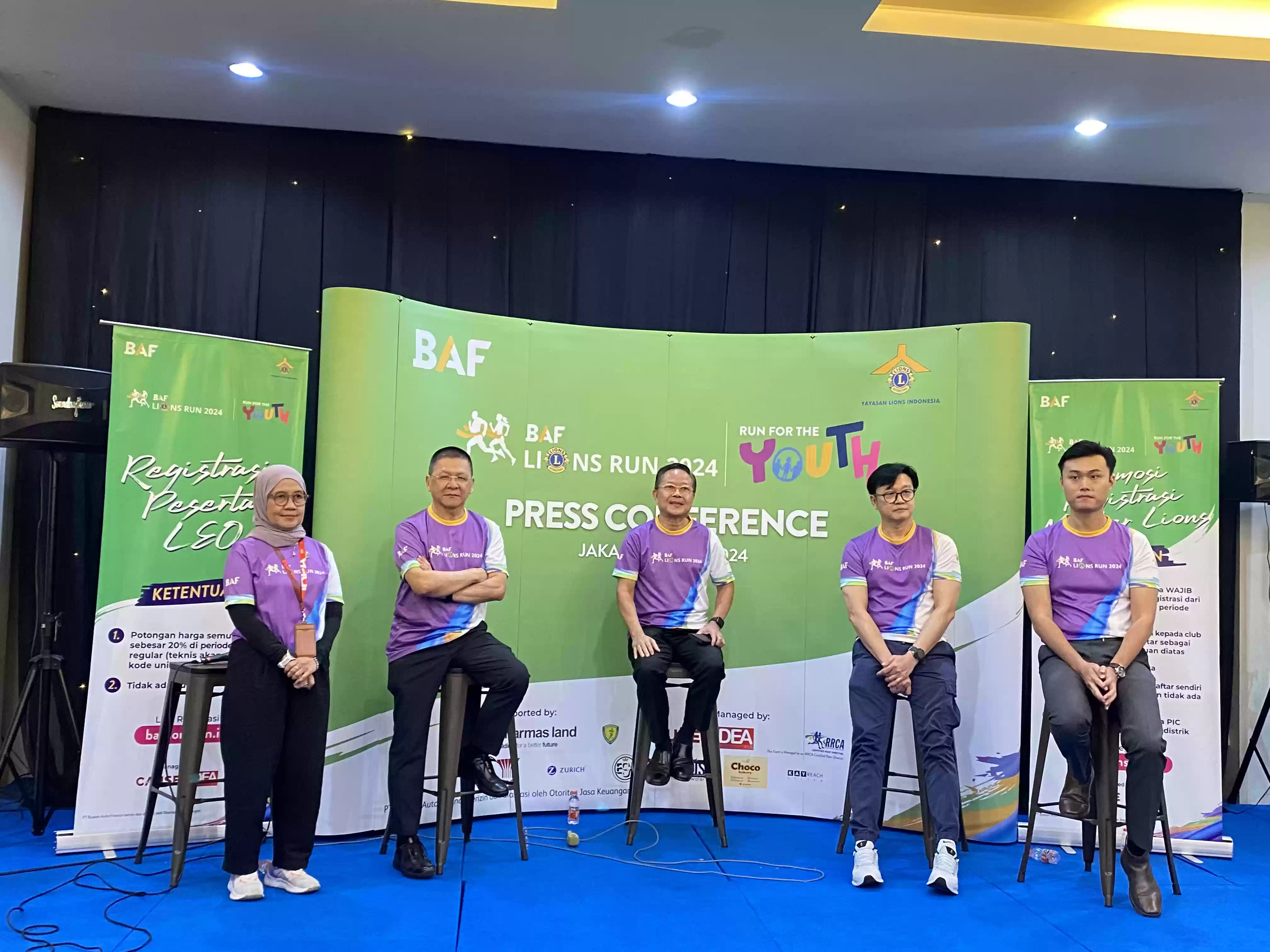 BAF LIONS RUN 2024, Run for the Youth Targetkan 4500 peserta - Article ...