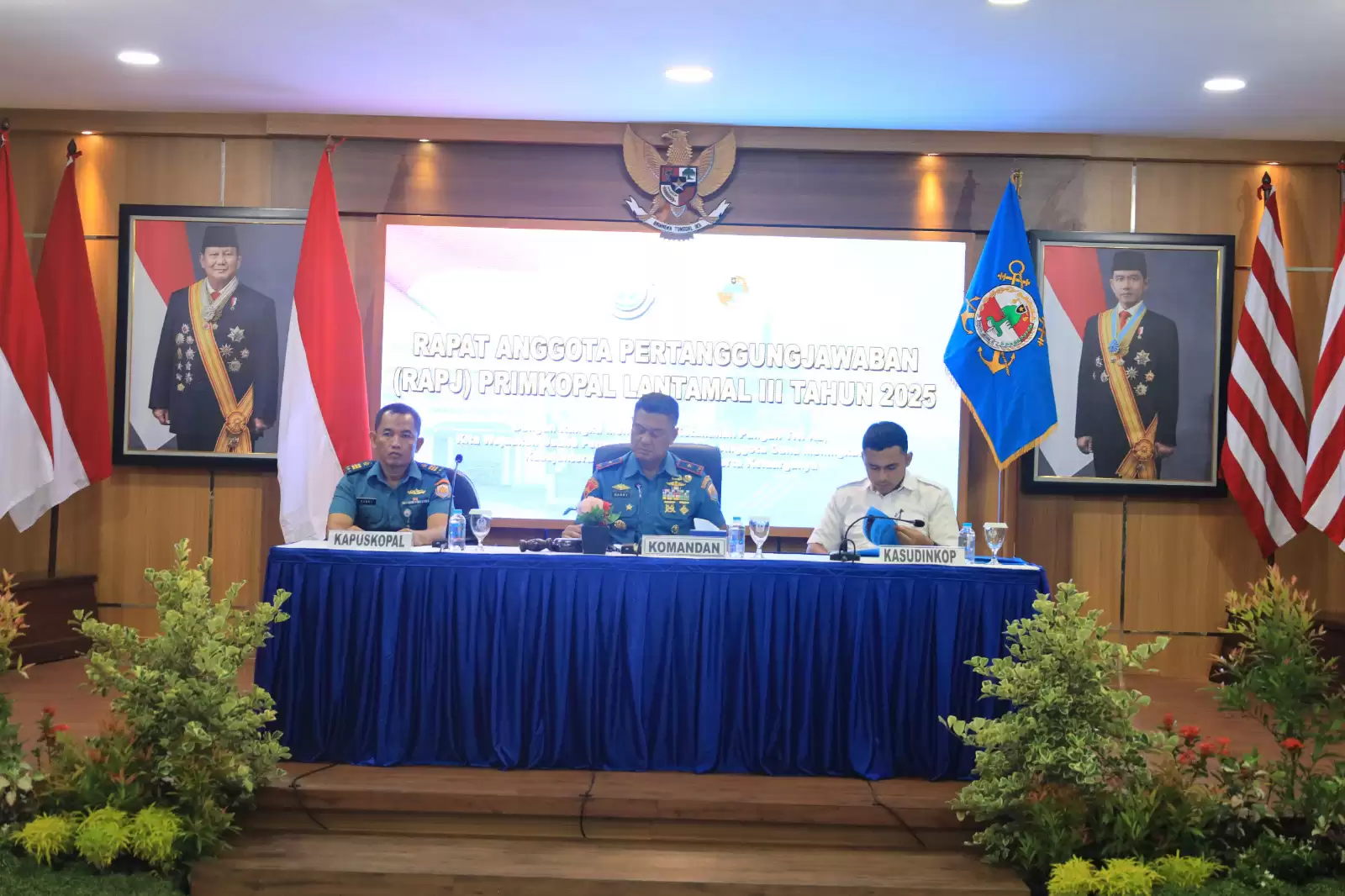 DANLANTAMAL III JAKARTA BUKA RAPJ PRIMKOPAL LANTAMAL III JAKARTA TAHUN ...