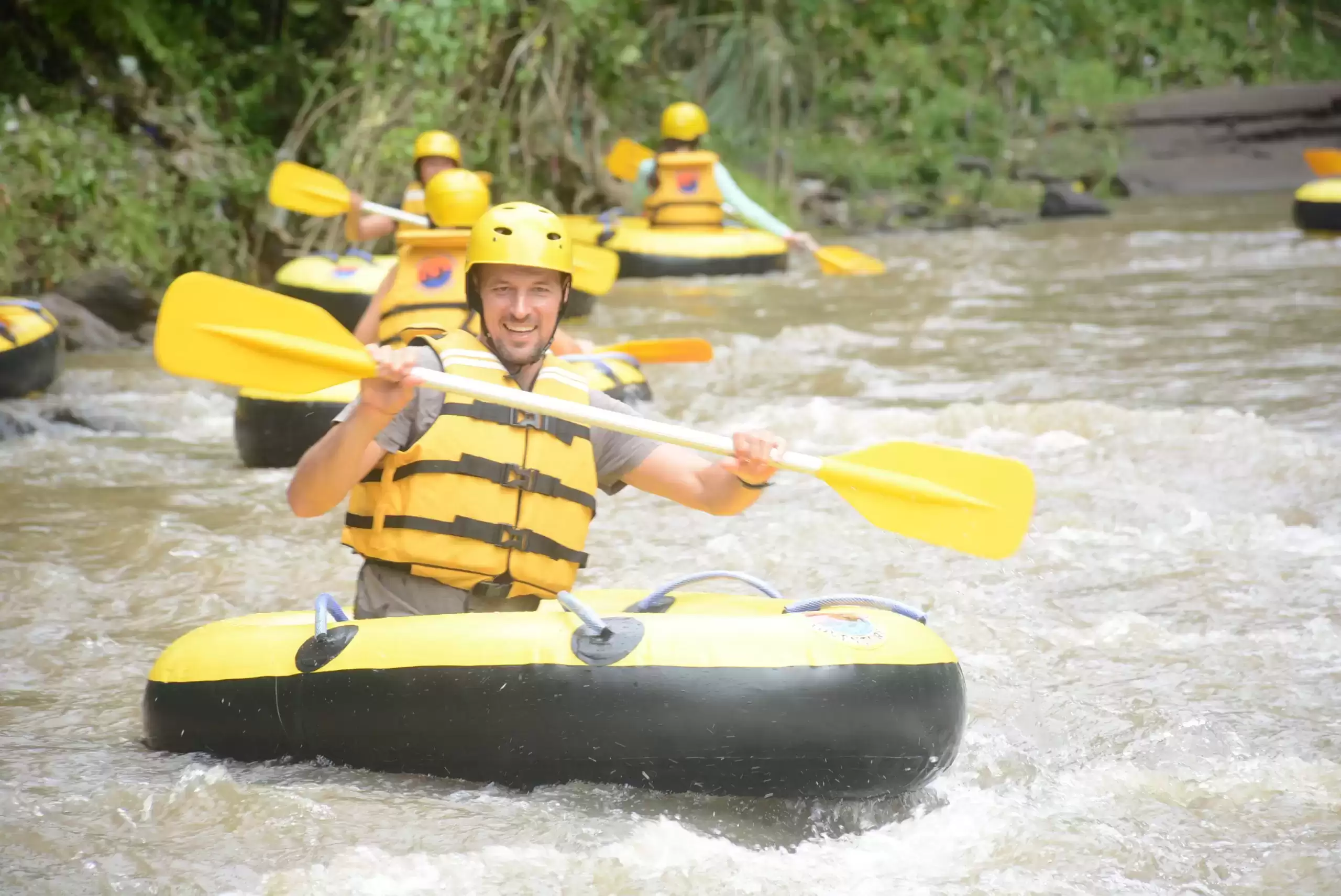 Bali Jungle Buggy, River Tubing & Jungle Swing Adventure - Bali White ...