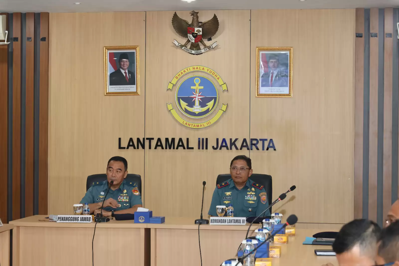 TAKLIMAT AWAL AUDIT IT KOARMADA RI TAHUN 2025 DI MAKO LANTAMAL III ...