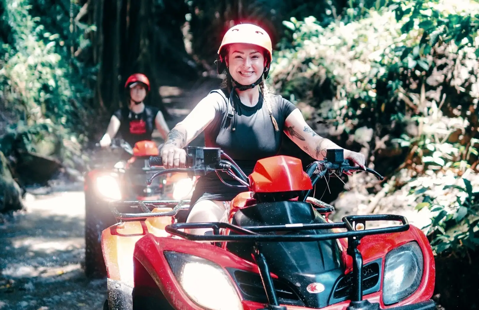 Bali Quad Bike Adventure Through Natural Cave & Waterfall Trail - Bali ...